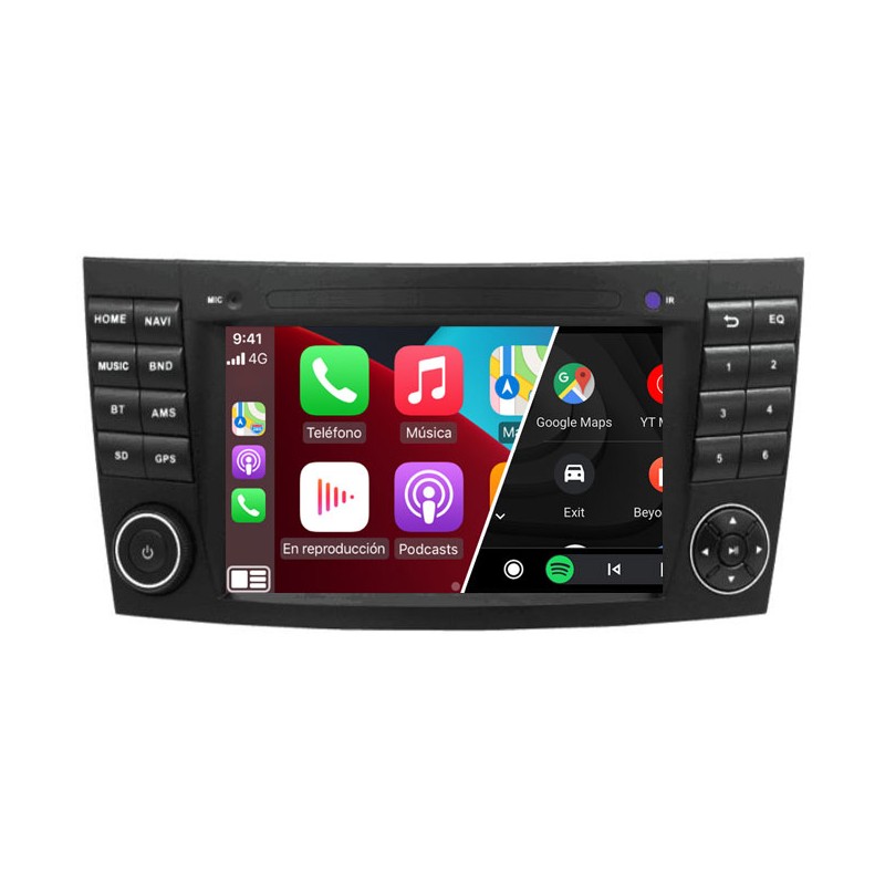Dynavin Mercedes Clase E W211 y CLS W219 | GPS | CarPlay | Android Auto ...